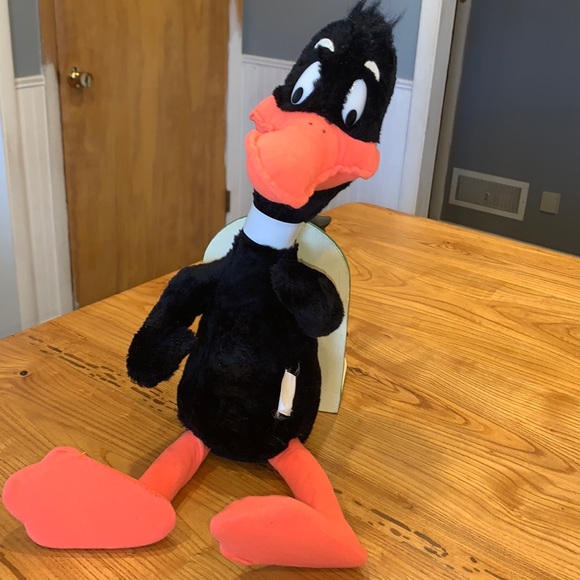 Vintage | Toys | 971 Vintage Warner Brothers Daffy Duck Plush 2 Inches ...
